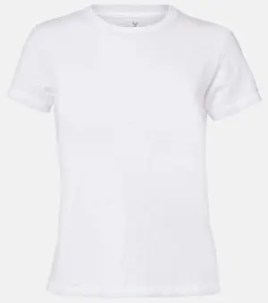 Velvet By Graham & Spencer Sierra Cotton Jersey T-shirt - White