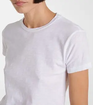 Velvet By Graham & Spencer Sierra Cotton Jersey T-shirt - White