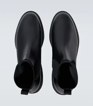 Sacai Leather Chelsea Boots