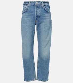 Citizens Of Humanity Winslow Mid-rise Straight Jeans In Raine - Blue