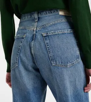Citizens Of Humanity Winslow Mid-rise Straight Jeans In Raine - Blue