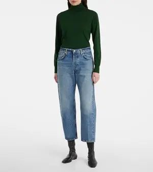 Citizens Of Humanity Winslow Mid-rise Straight Jeans In Raine - Blue