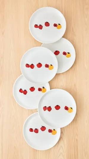 ZAFFERANO Dinner Plate Set Of 6