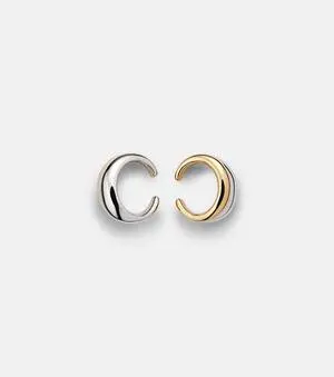 JENNIFER FISHER Chavez Rhodium-plated Ear Cuffs