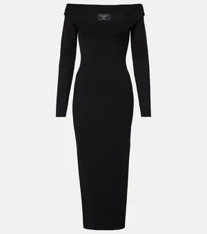 Balmain Knitted Maxi Dress