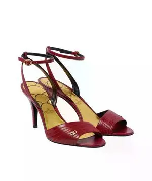 VALENTINO Ladycrush 85 Leather Sandals