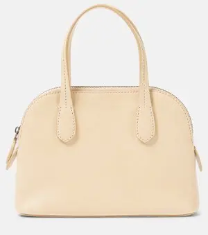 THE ROW Ingrid Leather Tote Bag - Beige