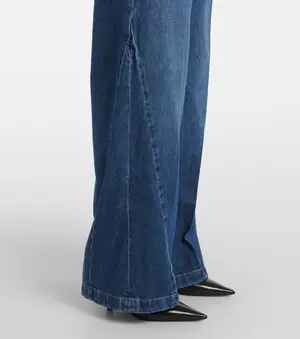 FRAME Le Baggy Palazzo Wide-leg Jeans