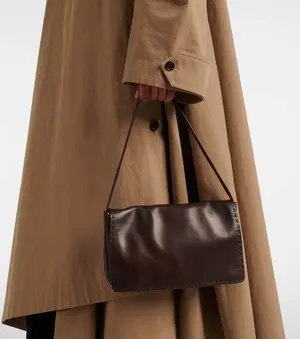 THE ROW Nuance Leather Shoulder Bag