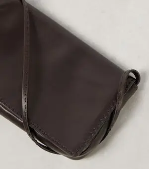 THE ROW Nuance Leather Shoulder Bag