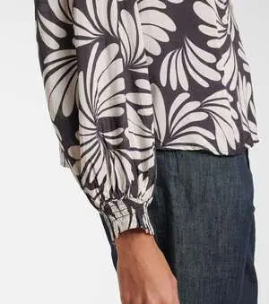 Velvet By Graham & Spencer Leonie Printed Blouse