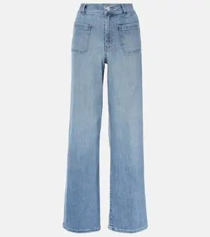 FRAME Le Slim Palazzo Wide-leg Jeans