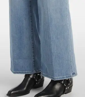 FRAME Le Slim Palazzo Wide-leg Jeans