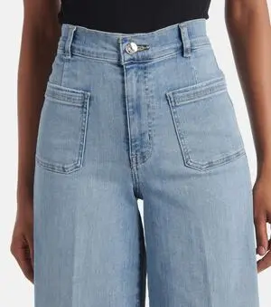 FRAME Le Slim Palazzo Wide-leg Jeans