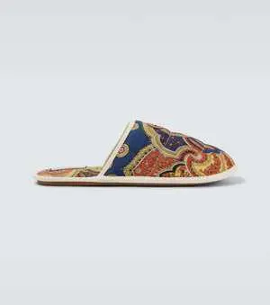 Valentino Garavani Round Toe Slides Slipper