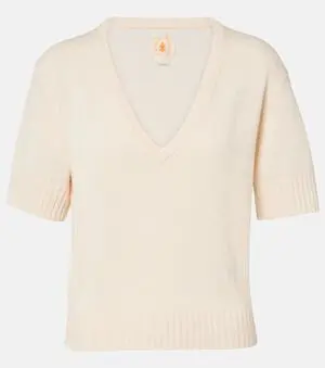 Jardin Des Orangers Cashmere V-neck Sweater