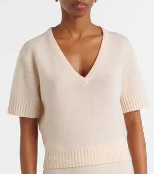 Jardin Des Orangers Cashmere V-neck Sweater