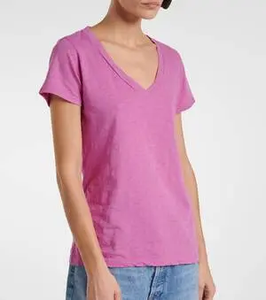 Velvet By Graham & Spencer Lilith Cotton Jersey T-shirt