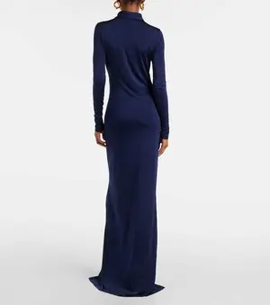 Balenciaga Jersey Maxi Dress