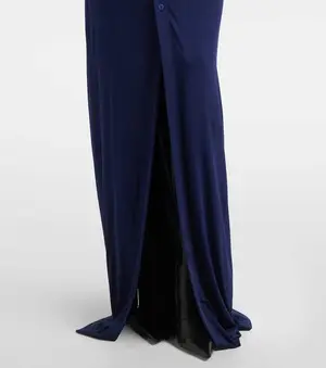 Balenciaga Jersey Maxi Dress