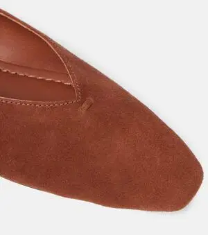 A.emery Brie Suede Ballet Flats - Brown