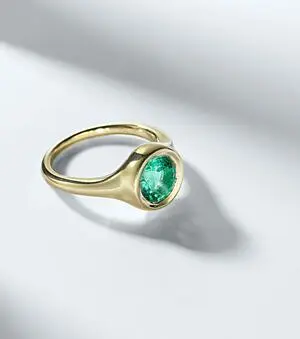 OCTAVIA ELIZABETH Lenny Emerald Ring