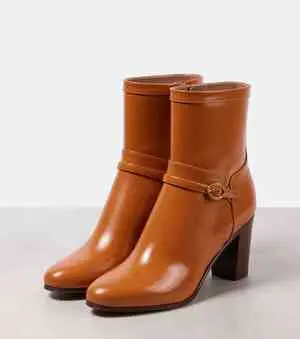 Valentino Garavani Leather Ankle Boots