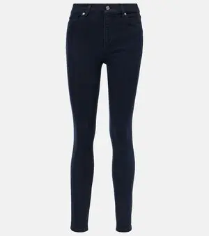 FRAME Le High Skinny Jeans - Blue