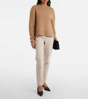 TOTEME Low-rise Tapered Jeans