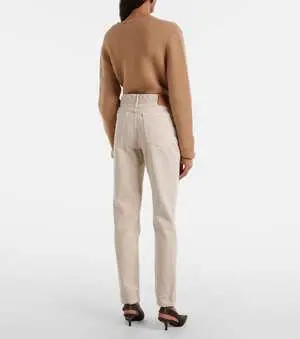 TOTEME Low-rise Tapered Jeans