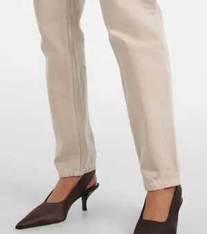 TOTEME Low-rise Tapered Jeans