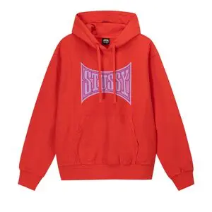 StÜssy Pigment Dyed Hoodie - Red