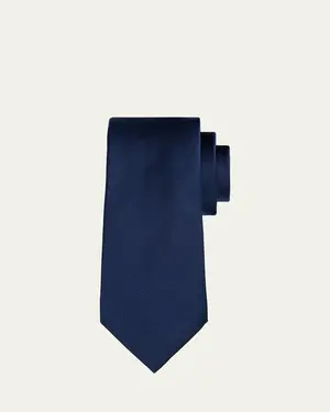 TOM FORD Mogador Silk Neck Tie Prussian Blue