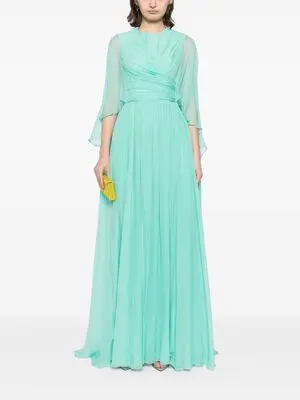 Zuhair Murad Flared Chiffon Gown
