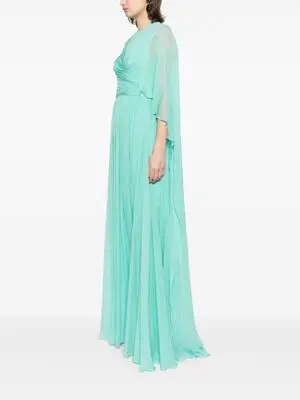 Zuhair Murad Flared Chiffon Gown