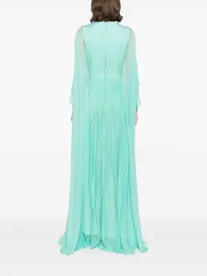 Zuhair Murad Flared Chiffon Gown