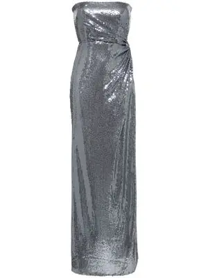 Alex Perry Twisted Sequinned Gown