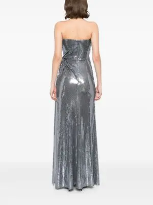 Alex Perry Twisted Sequinned Gown