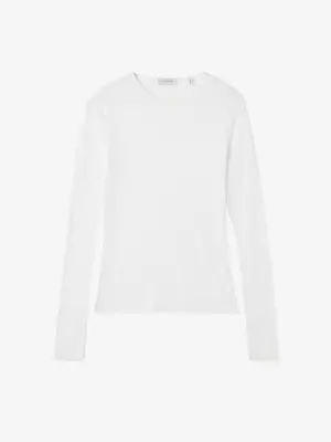 HOUSE OF DAGMAR Lyocell Top - White