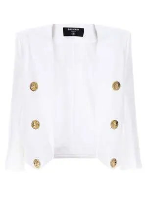 Women's Balmain White Outerwear