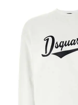 Dsquared2 Cool Fit' Sweatshirt - White