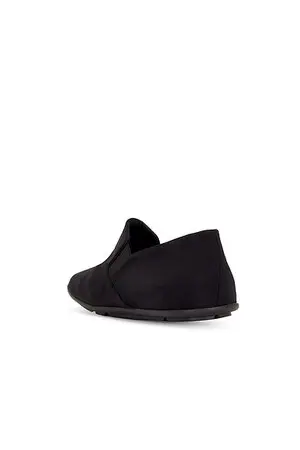 THE ROW Vincit Slip On Flat - Black