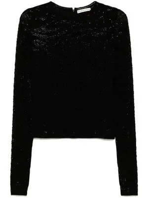 Alice + Olivia Delaina Embellished Top