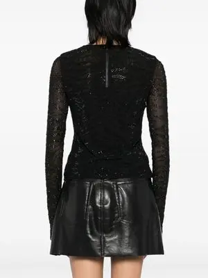 Alice + Olivia Delaina Embellished Top