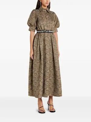 Dice Kayek Jacquard Maxi Dress