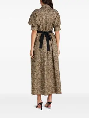 Dice Kayek Jacquard Maxi Dress