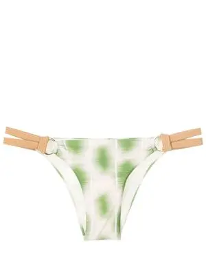 LENNY NIEMEYER Abstract-print Bikini Bottom - White