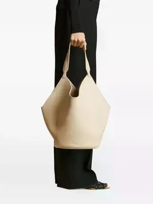 Khaite Medium Lotus Tote - Brown