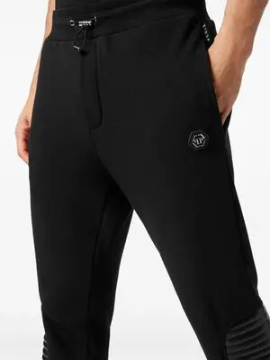 Philipp Plein Leather-inserts Track Pants