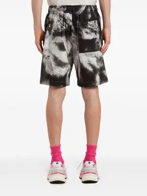 Palm Angels Blueprint Palms Track Shorts